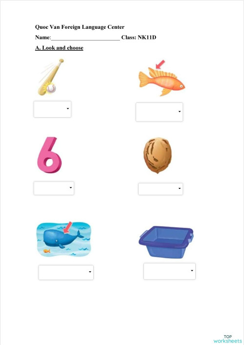 Unit 2: My house. Interactive worksheet | TopWorksheets