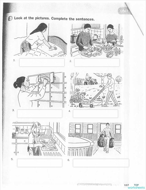 Ventures Unit 9 - Daily Living. Interactive worksheet | TopWorksheets