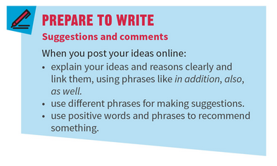 Writing (open questions). Interactive worksheet | TopWorksheets