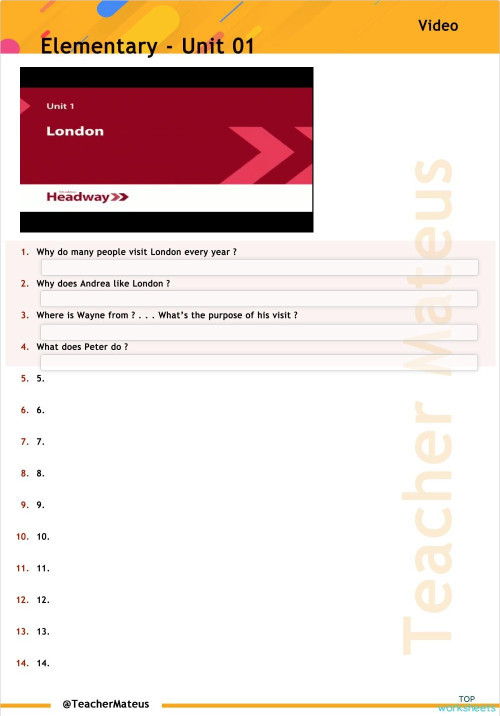 Writing: Interactive Worksheets And Online Exercises | Topworksheets