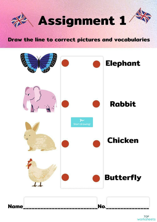 Assignment 1. Interactive worksheet | TopWorksheets