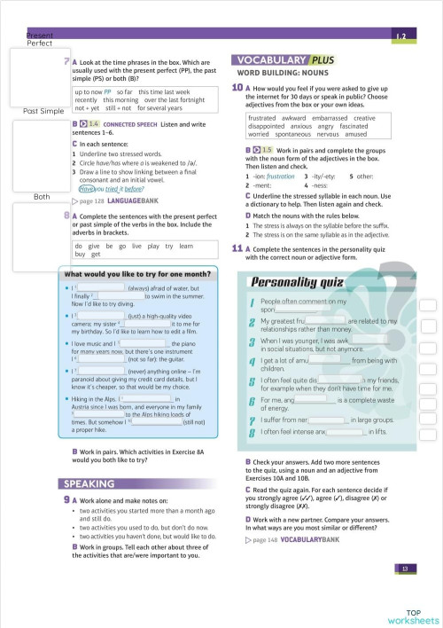 Interactive worksheets and online exercises free creator | TopWorksheets