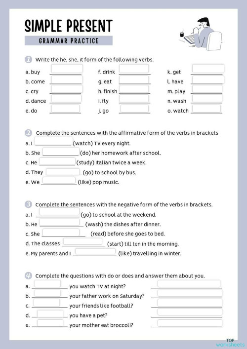 A2 irregular verbs 6. Interactive worksheet | TopWorksheets