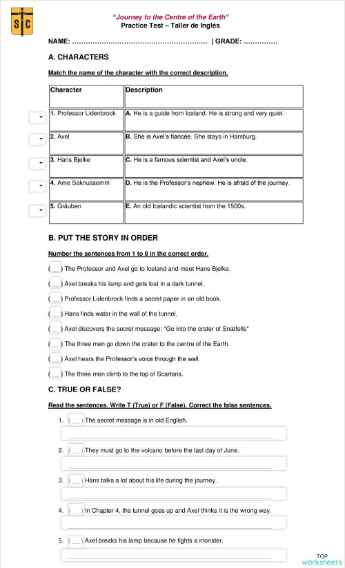Daily Routine - Present simple tense. Ficha interactiva | TopWorksheets