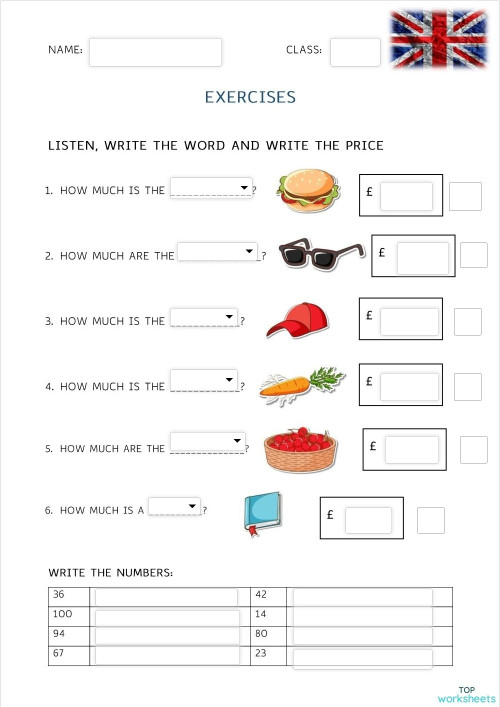 Listening: SCRABBLE. Interactive worksheet | TopWorksheets