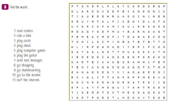 Unit 6 Fun and games (first). Interactive worksheet | TopWorksheets