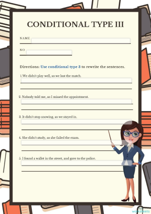 Conditional Type 3. Interactive worksheet | TopWorksheets