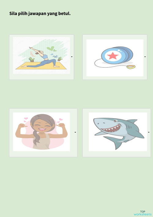 konsonan ya. Interactive worksheet | TopWorksheets