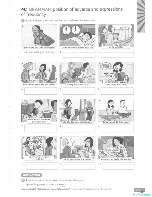 Grammar: interactive worksheets and online exercises | TopWorksheets