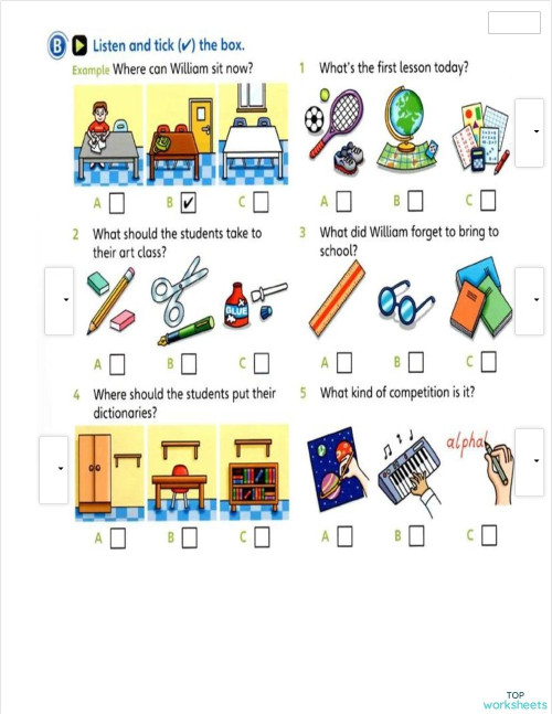 FLYERS- FUN FOR. Interactive worksheet | TopWorksheets