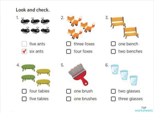 Plural s-es part 1. Interactive worksheet | TopWorksheets