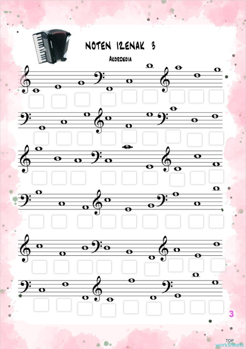 3. Maila AKORDEOIA 3. Interactive worksheet | TopWorksheets
