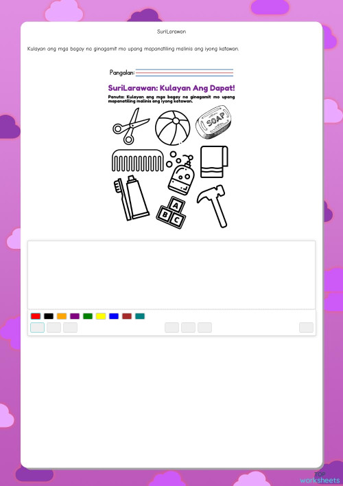 Interactive worksheets and online exercises in tagalog | TopWorksheets