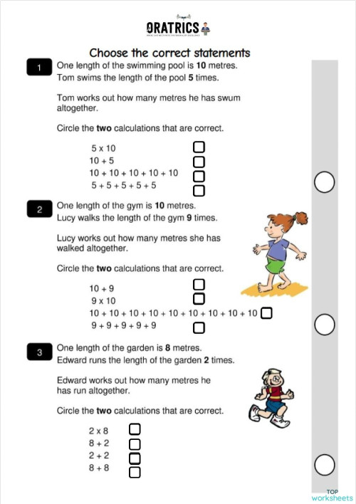 Multiplication RR. Interactive worksheet | TopWorksheets