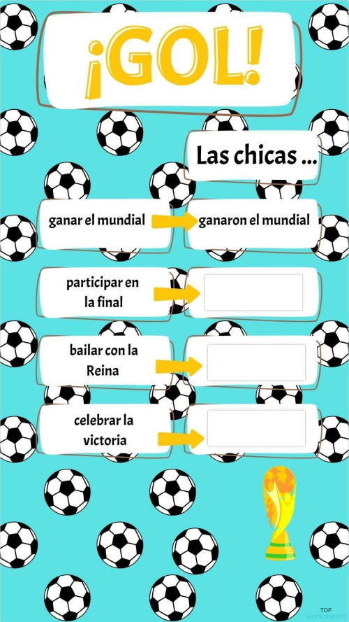 GOL ejercicio pretérito. Fiche interactive | TopWorksheets