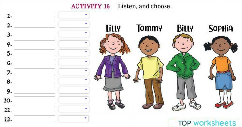 KB108 Section 1 Activity 16. Interactive worksheet | TopWorksheets