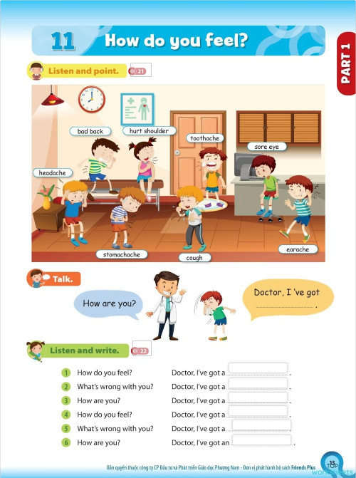 Unit 11 How do you feel. Interactive worksheet | TopWorksheets