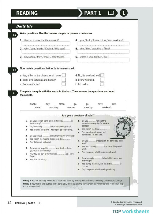 Other: interactive worksheets and online exercises | TopWorksheets