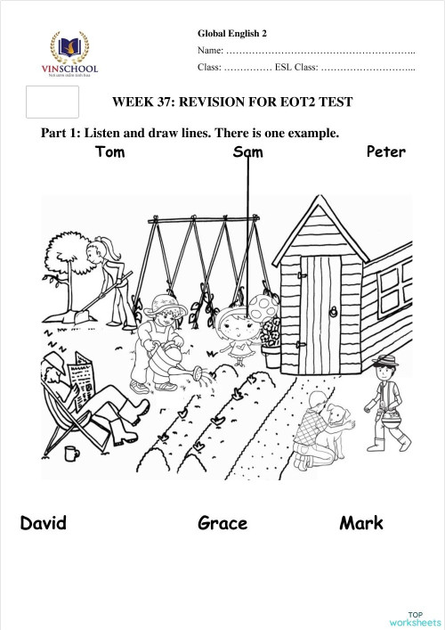 S2_Practice Test_TW. Interactive worksheet | TopWorksheets