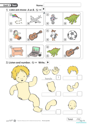 Starlight Unit 7. Interactive worksheet | TopWorksheets