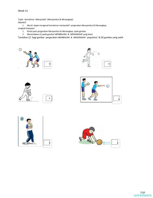 Rekreasi dan Kesenggangan: interactive worksheets and online exercises ...