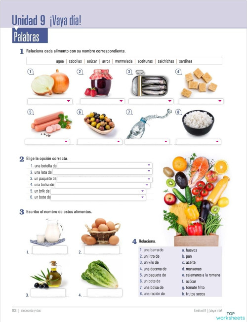 Español Lengua Extranjera (ELE): fichas interactivas y ejercicios ...
