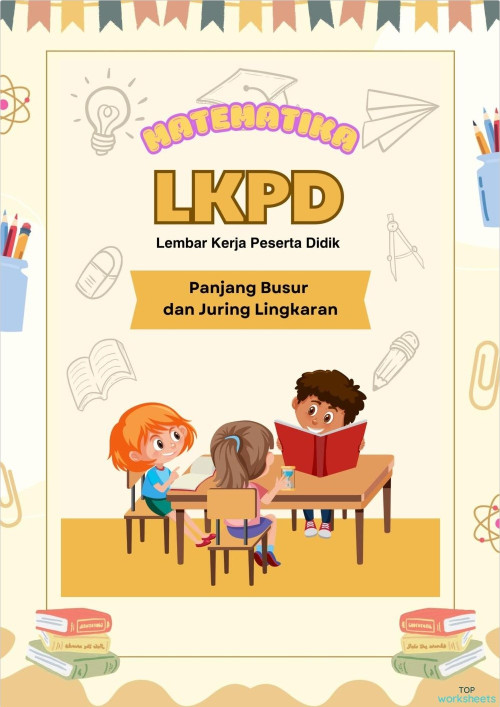 Panjang Busur dan Luads. Interactive worksheet | TopWorksheets