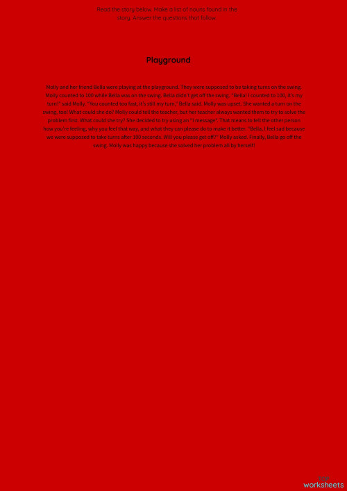 Short Story Comprehension. Interactive worksheet | TopWorksheets