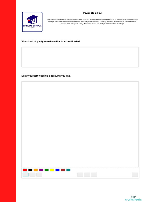 Power Up 2 | 3.1. Interactive worksheet | TopWorksheets