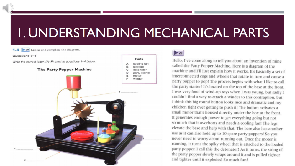 PARTY POPPER MACHINE. Interactive worksheet | TopWorksheets