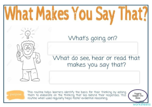 What makes you say that?. Interactive worksheet | TopWorksheets