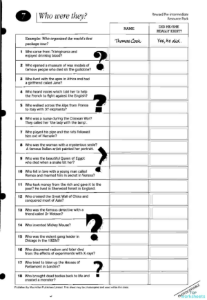History 101. Interactive worksheet | TopWorksheets