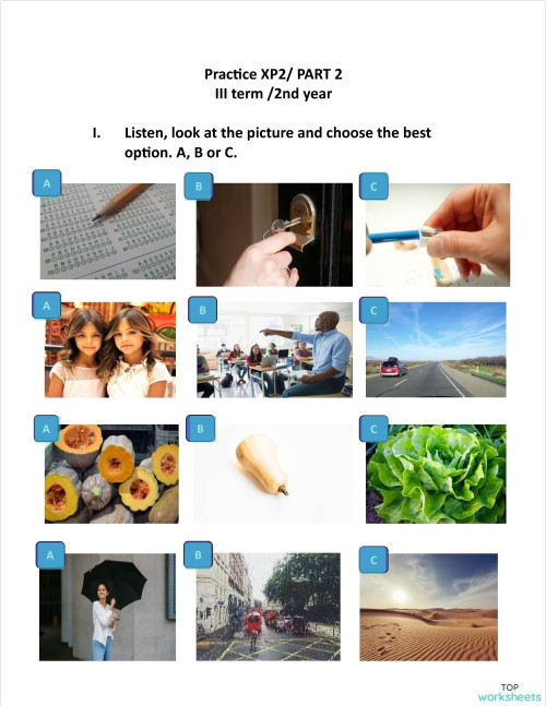 xp2 practice 2. Ficha interactiva | TopWorksheets