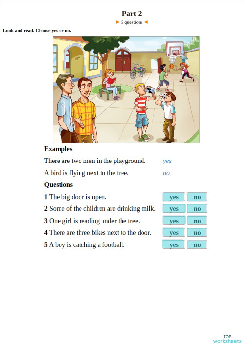 SKILLS BUILDER FOR YOUNG LEARNERS STARTERS 2 UNIT 2 Reading & Writing ...