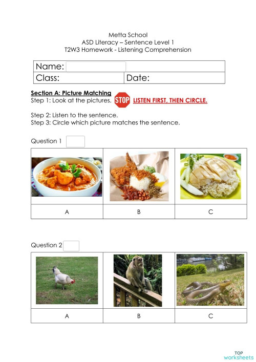 Primary school: interactive worksheets and online exercises | TopWorksheets