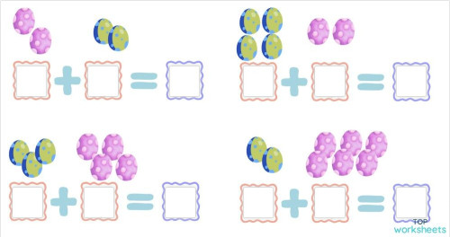 sumas de elementos.. Ficha interactiva | TopWorksheets