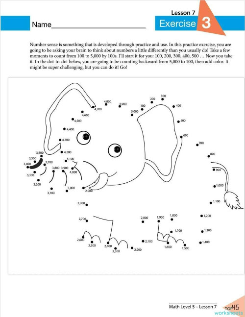 Lesson 7: Exercise 3 Pg 45. Interactive worksheet | TopWorksheets Lesson 7: Exercise 3 Pg 45. Interactive worksheet | TopWorksheets
