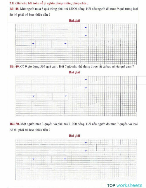 Interactive worksheets and online exercises in vietnamese | TopWorksheets