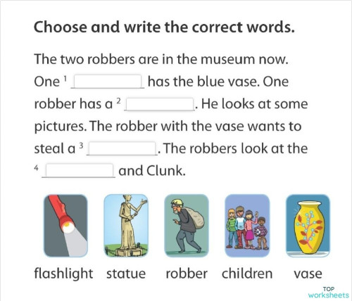 Level D: I see tall trees. Interactive worksheet | TopWorksheets