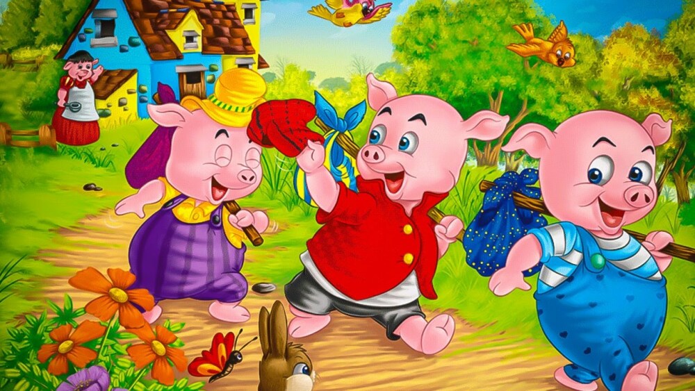 I tre porcellini 🐷🐷🐷. Scheda interattiva | TopWorksheets