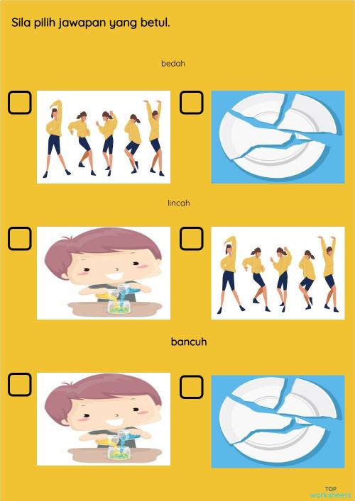 Bahasa Melayu: interactive worksheets and online exercises | TopWorksheets