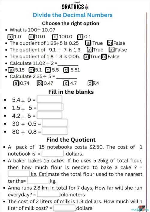 Place Value 120. Interactive worksheet | TopWorksheets