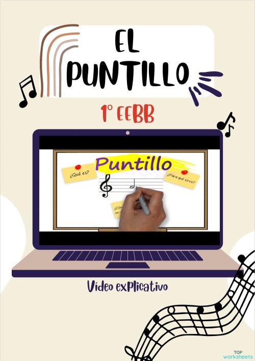 EL PUNTILLO. 1ªEEBB. Ficha interactiva | TopWorksheets
