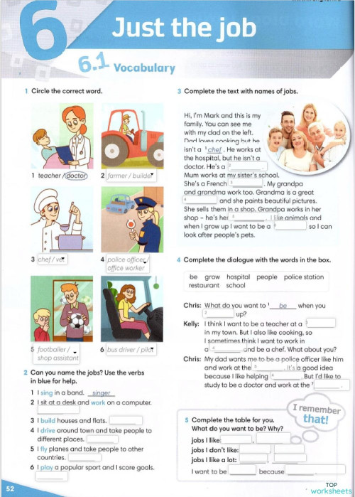 Go getter 2 unit 6.1. Interactive worksheet | TopWorksheets