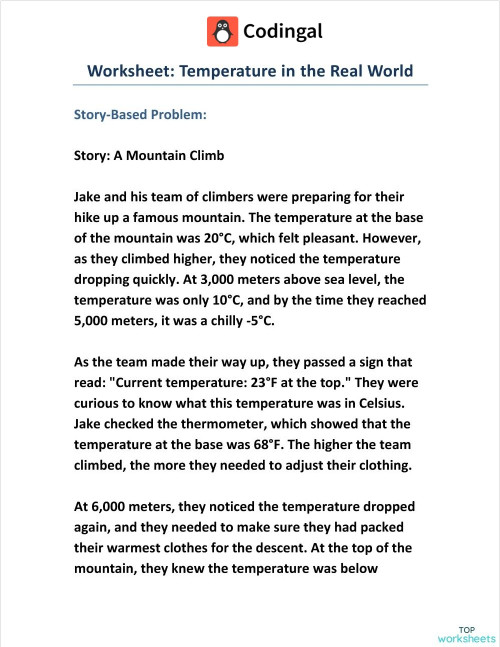M_G04M13L44_WE02_Story-Based Real world Word Problem. Interactive ...