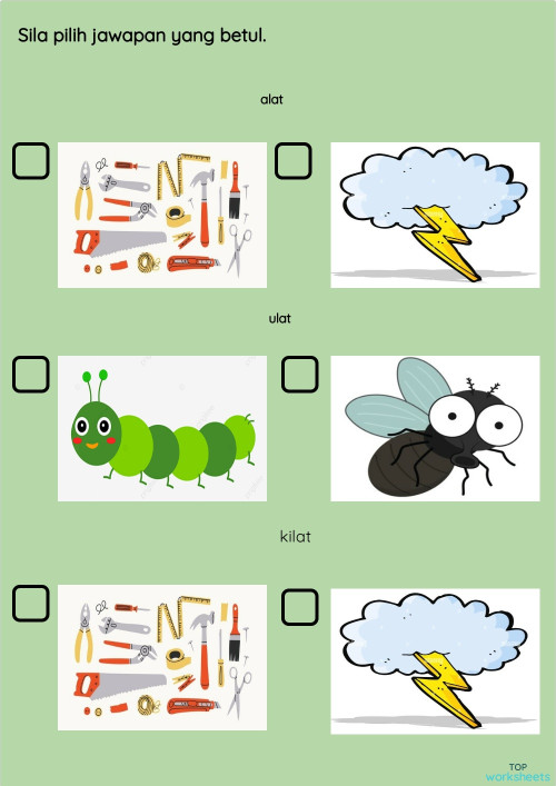 Bahasa Melayu: interactive worksheets and online exercises | TopWorksheets