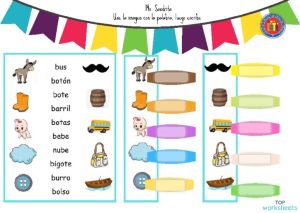 Palabras con b, escritura. Ficha interactiva | TopWorksheets