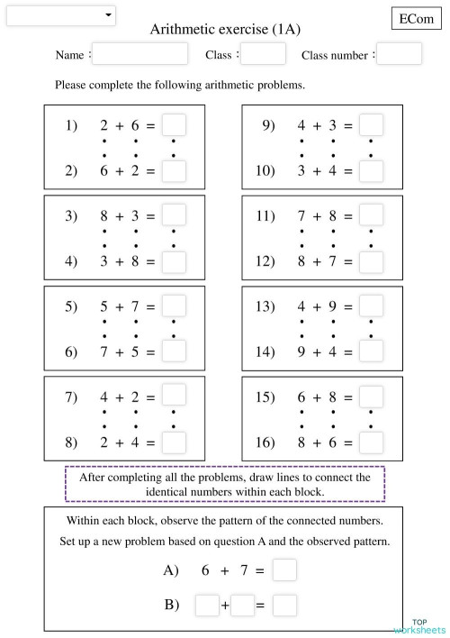 Finalised_English_Arithmetic Principles Exercise_Experimental_Set 1A ...