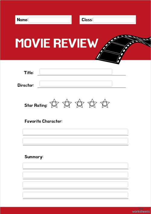 Netflix Worksheet. Interactive worksheet | TopWorksheets