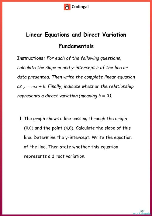 M_G08M11L29_WC01_Direct_Variation_. Interactive worksheet | TopWorksheets